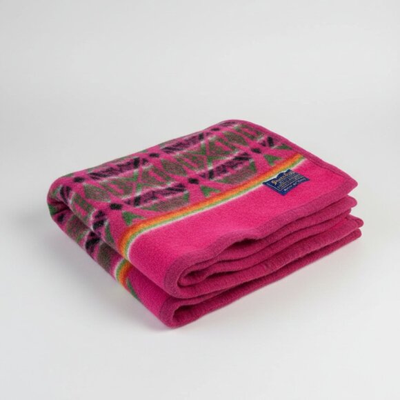 Pendleton | Bedding | Pendleton Beaver State Pink Aztec Baby Blanket ...